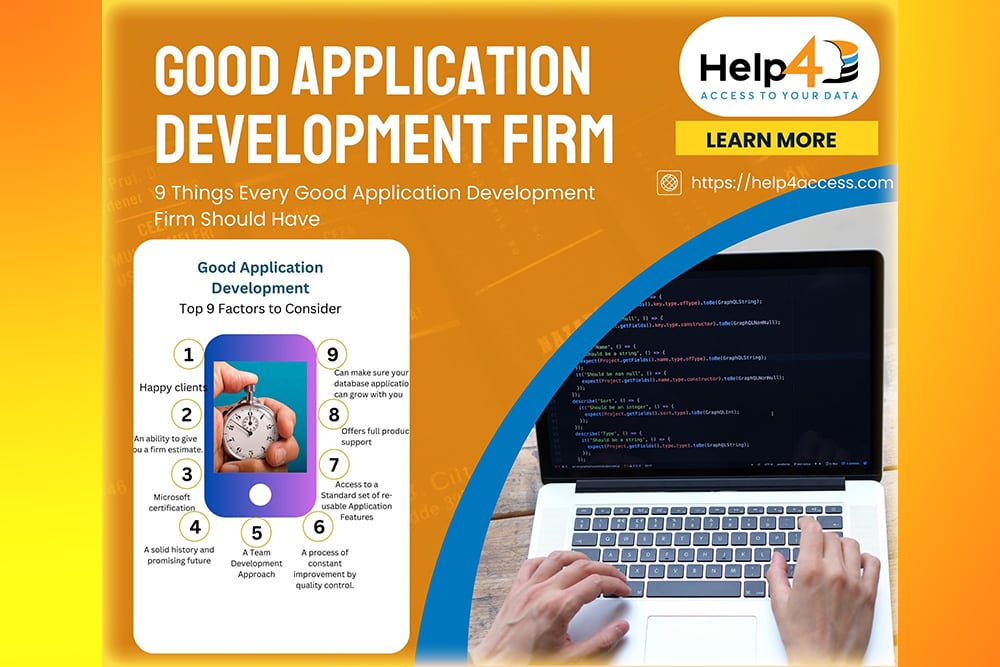 9 Things Every Good Application Development Firm Should Have – Help4Access